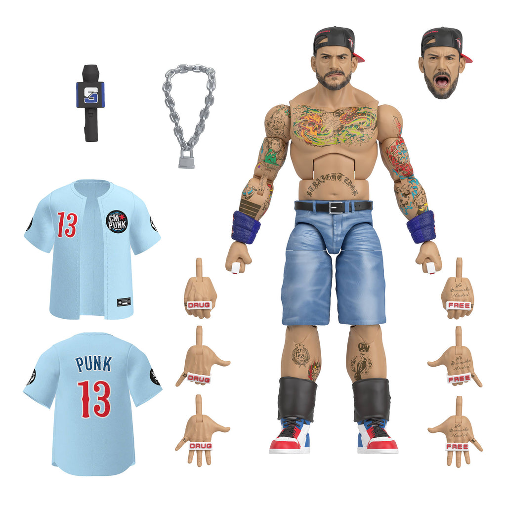 WWE Elite Collection Punk Life CM Punk | Mattel Creations