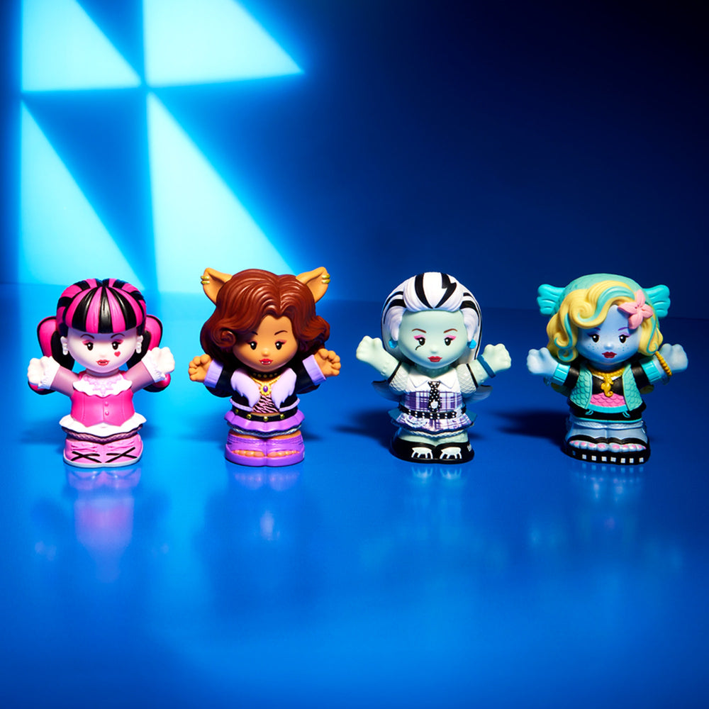 Little People Collectors Monster High 4-Pack Figure Set | Mattel Creations