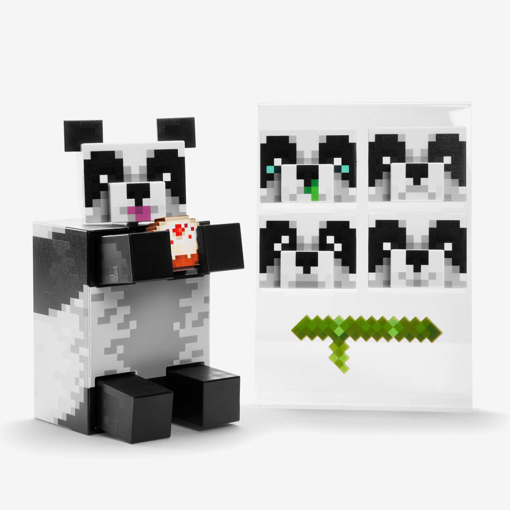 Minecraft Diamond Level Panda Figure – Mattel Creations