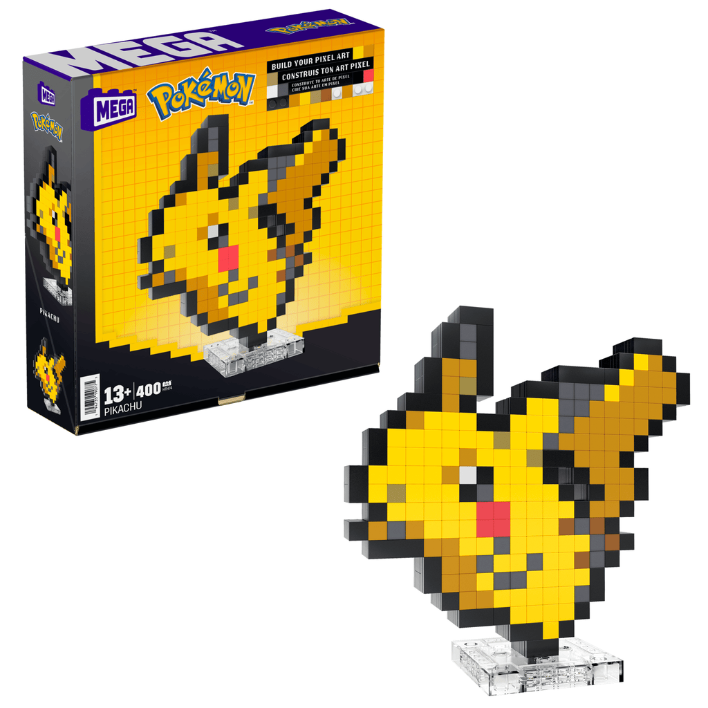 Pokémon Pikachu Building Set by MEGA | Mattel Creations