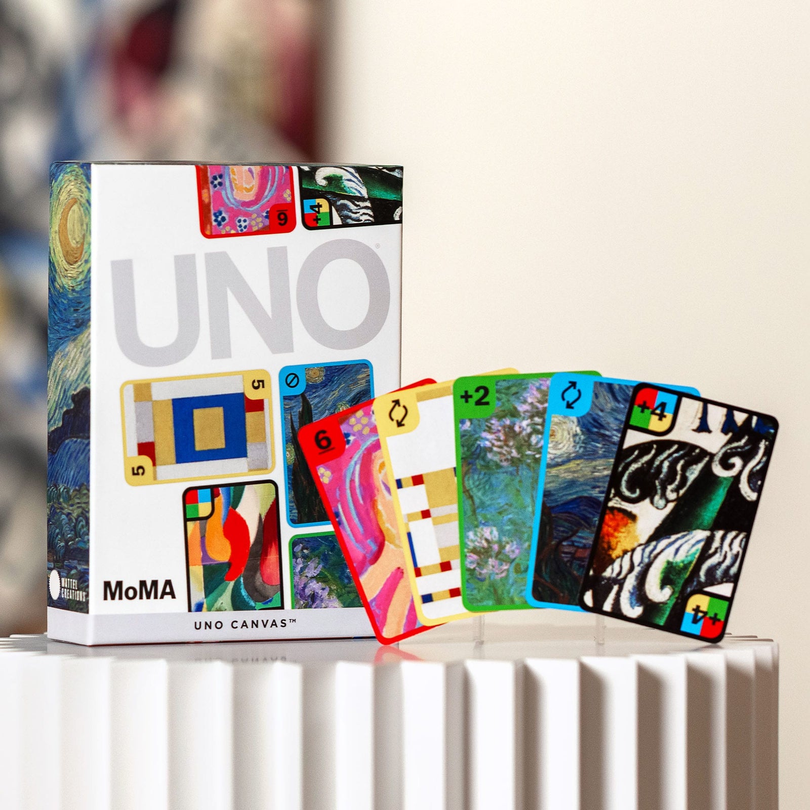 UNO Canvas x MoMA Card Deck | Mattel Creations