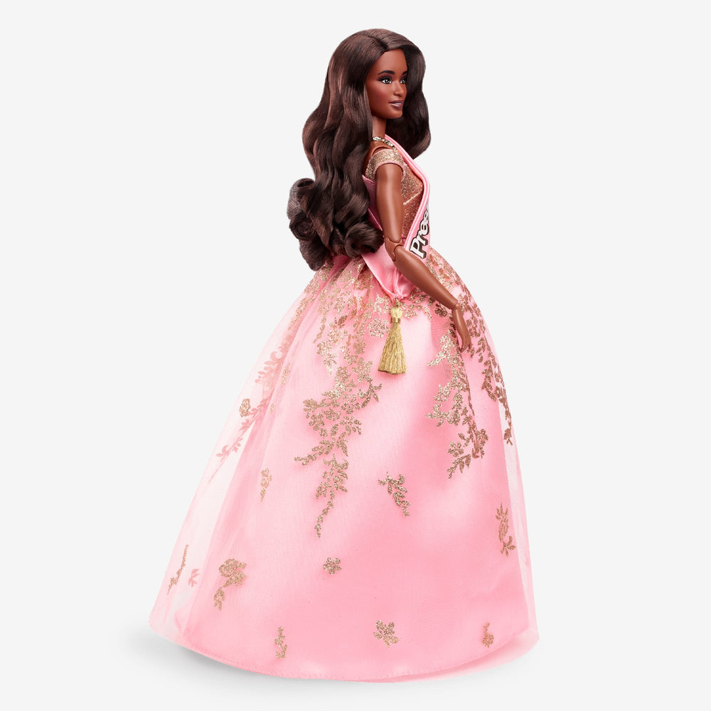 President Barbie in Pink and Gold Dress – Barbie The Movie – Mattel ...