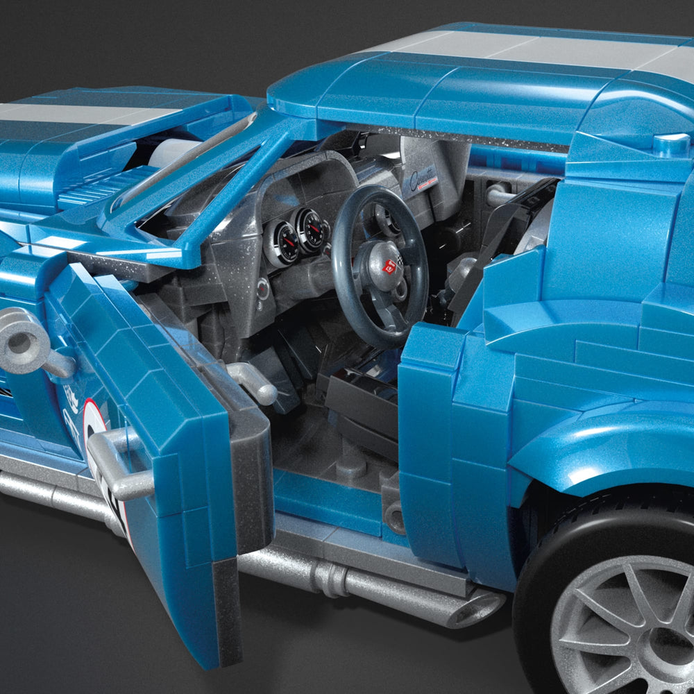 MEGA Hot Wheels '63 Corvette Grand Sport Race Car Building Kit – Mattel ...