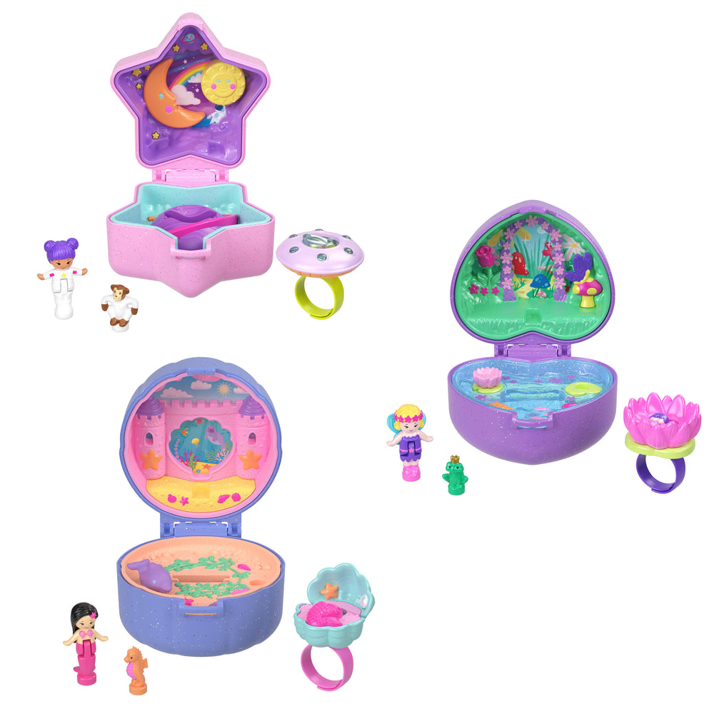 Polly Pocket Collector, Heritage Ring Box 3 Pack | Mattel Creations