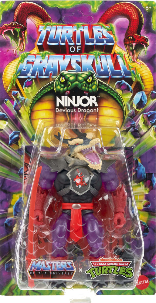 Turtles of Grayskull Ninjor Action Figure | Mattel Creations