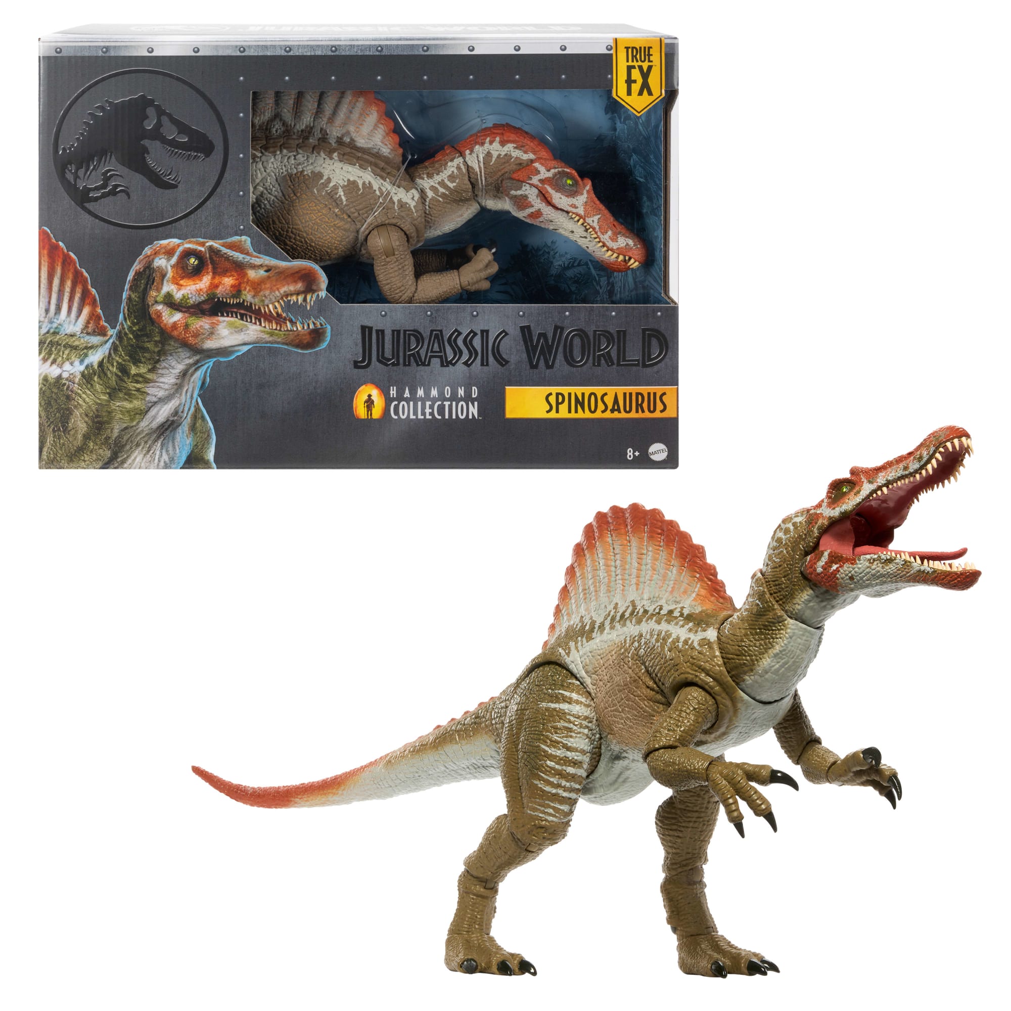 Jurassic World Hammond Collection Jurassic Park 3 Spinosaurus Action ...