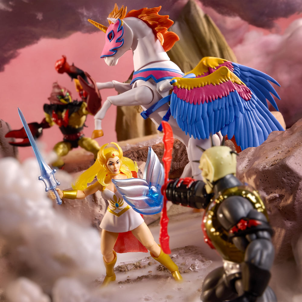 Masters of the Universe Origins She-Ra and Swift Wind 2-Pack | Mattel ...