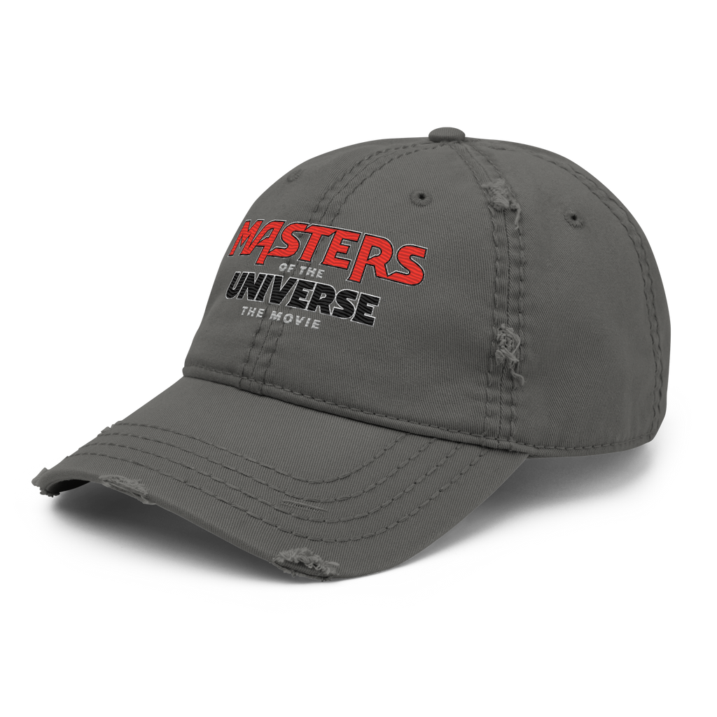 Masters of the Universe The Movie Logo Grey Dad Hat – Mattel Creations