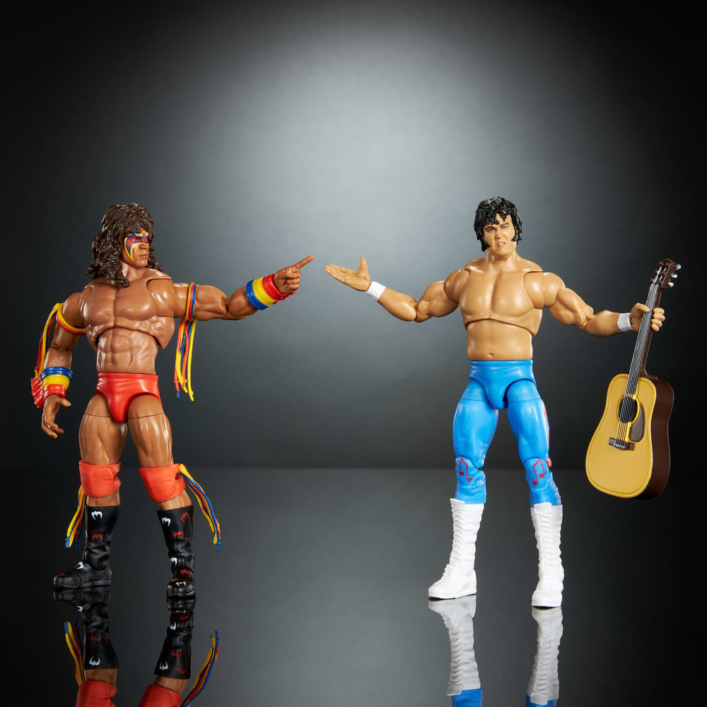 WWE Coliseum Collection Honky Tonk Man & Ultimate Warrior Ultimate ...