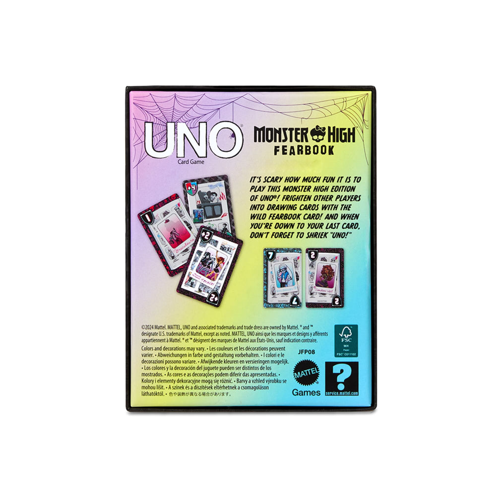 UNO Fandom Monster High Fearbook Deck| Mattel Creations