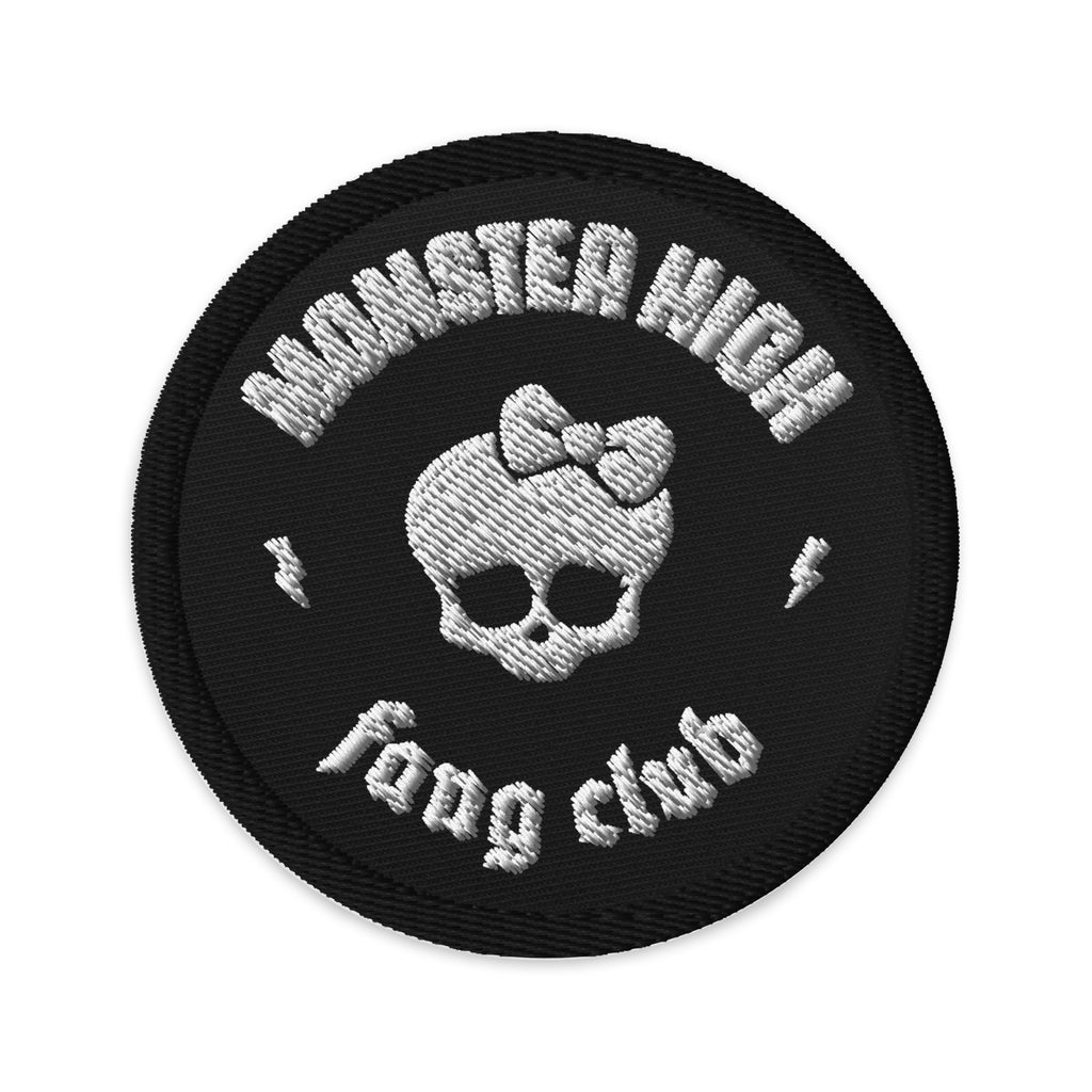 Monster High Fang Club Embroidered Patch – Mattel Creations