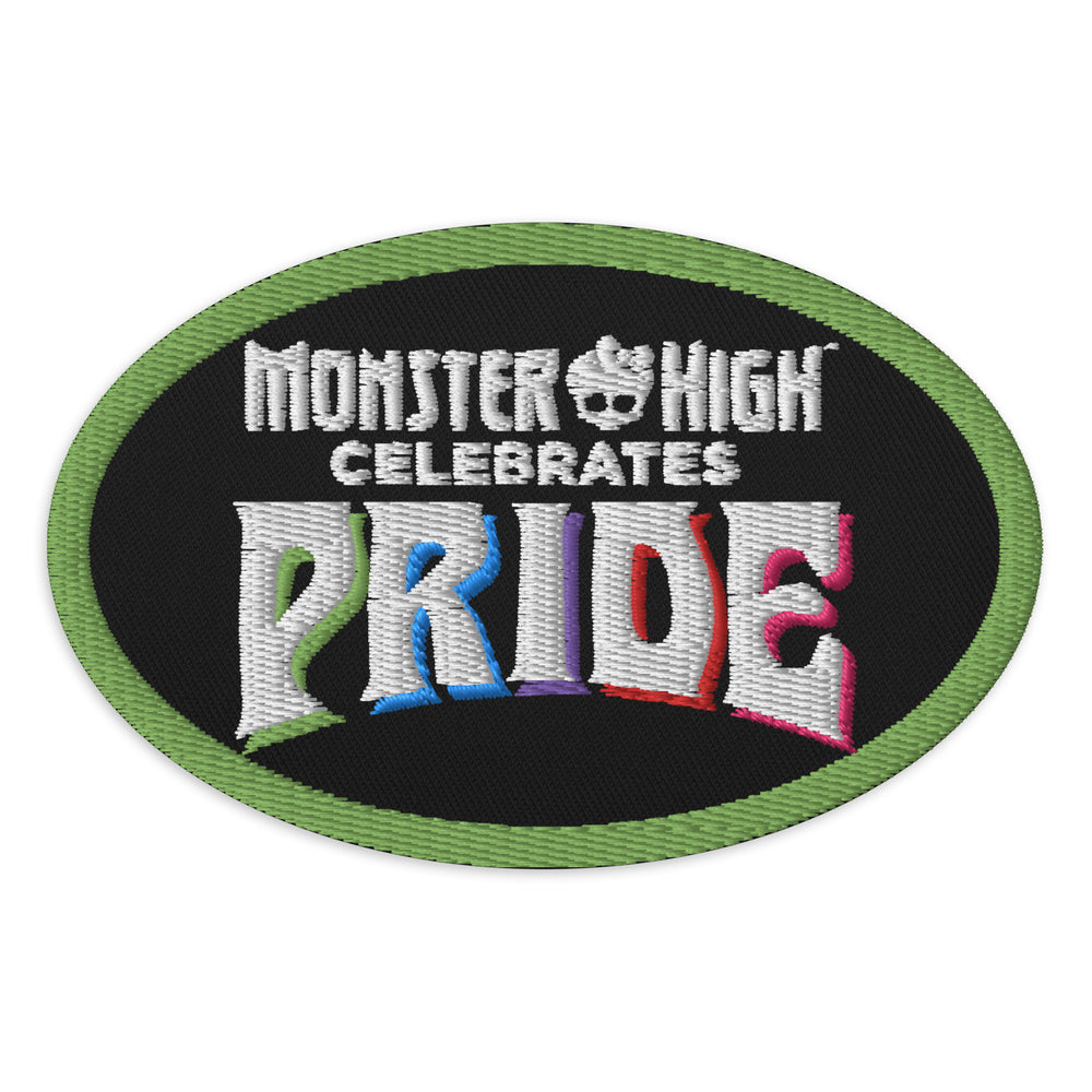 Monster High Pride Embroidered Patch (Jeremy Holder) – Mattel Creations