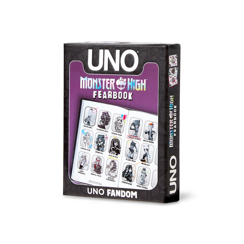 UNO Fandom Monster High Fearbook Deck| Mattel Creations