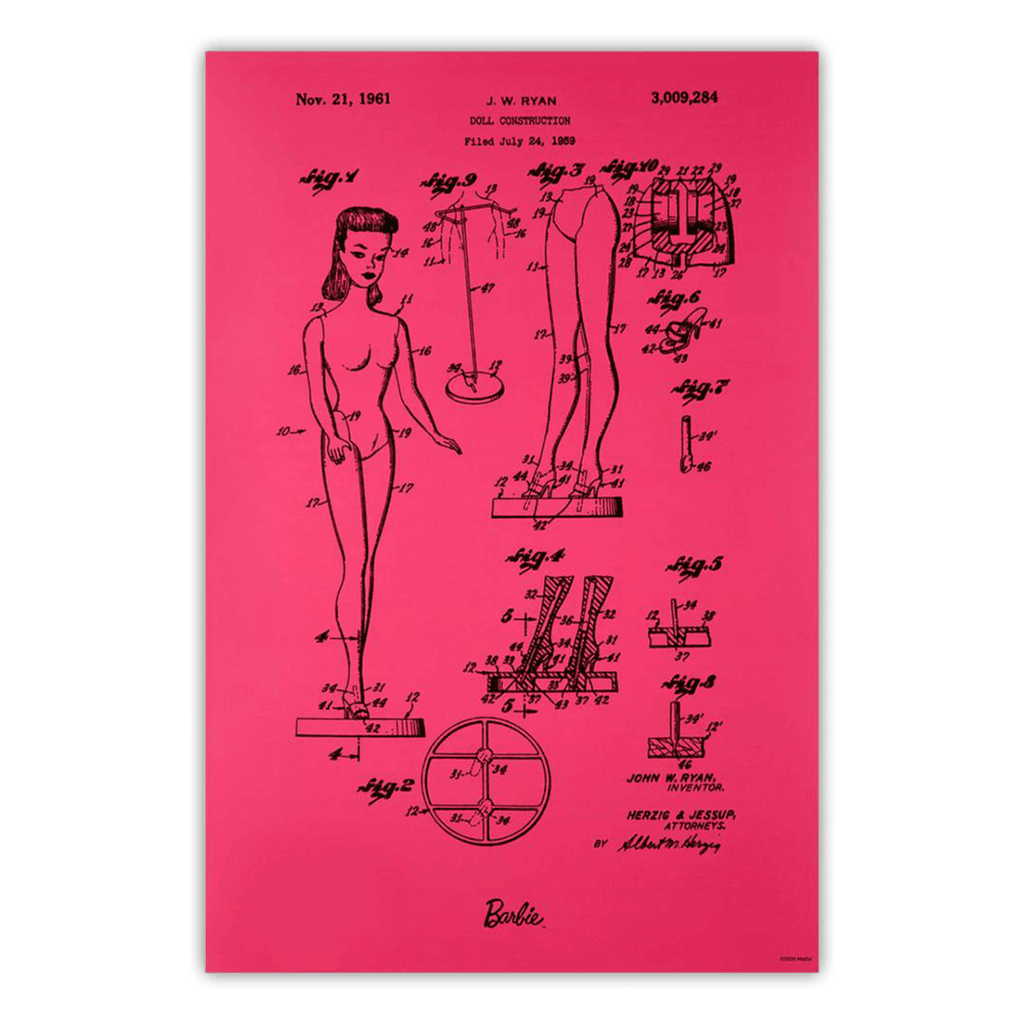 Art of Engineering Barbie Print – Mattel Creations