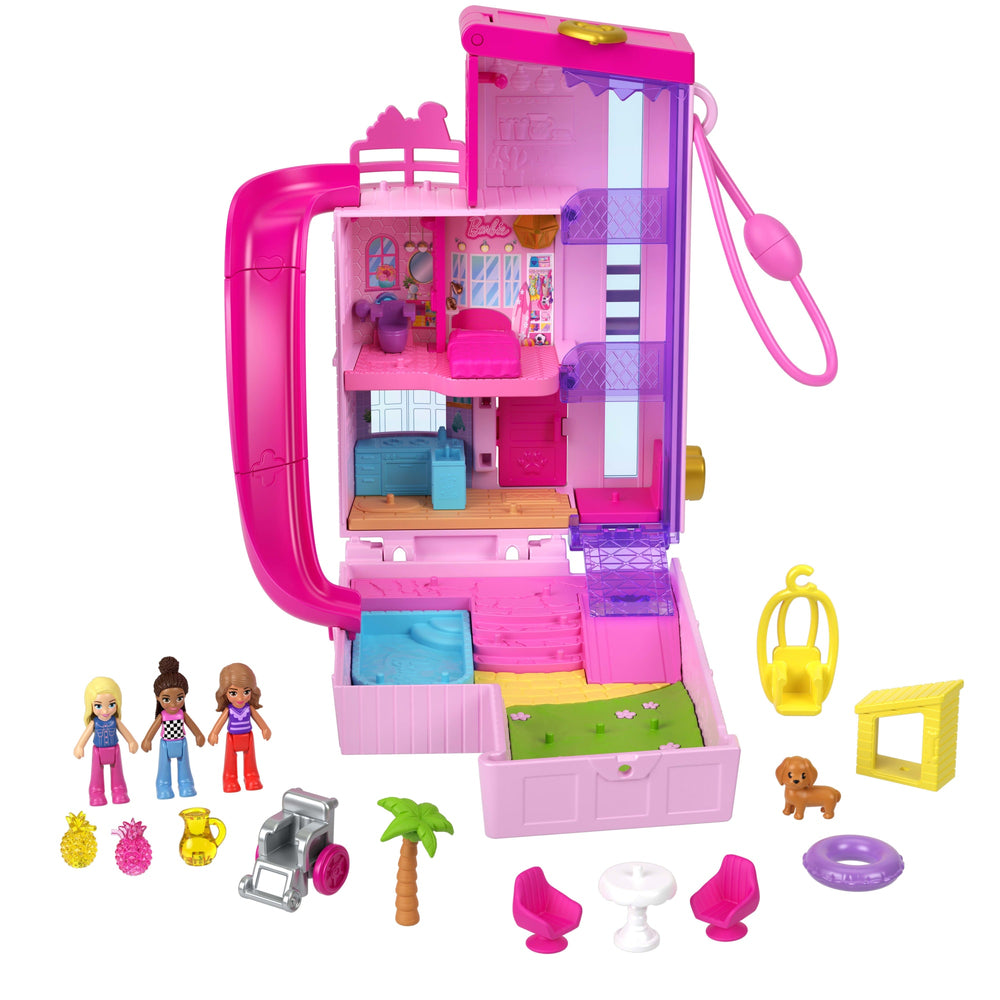 Polly Pocket Barbie Dreamhouse Compact | Mattel Creations
