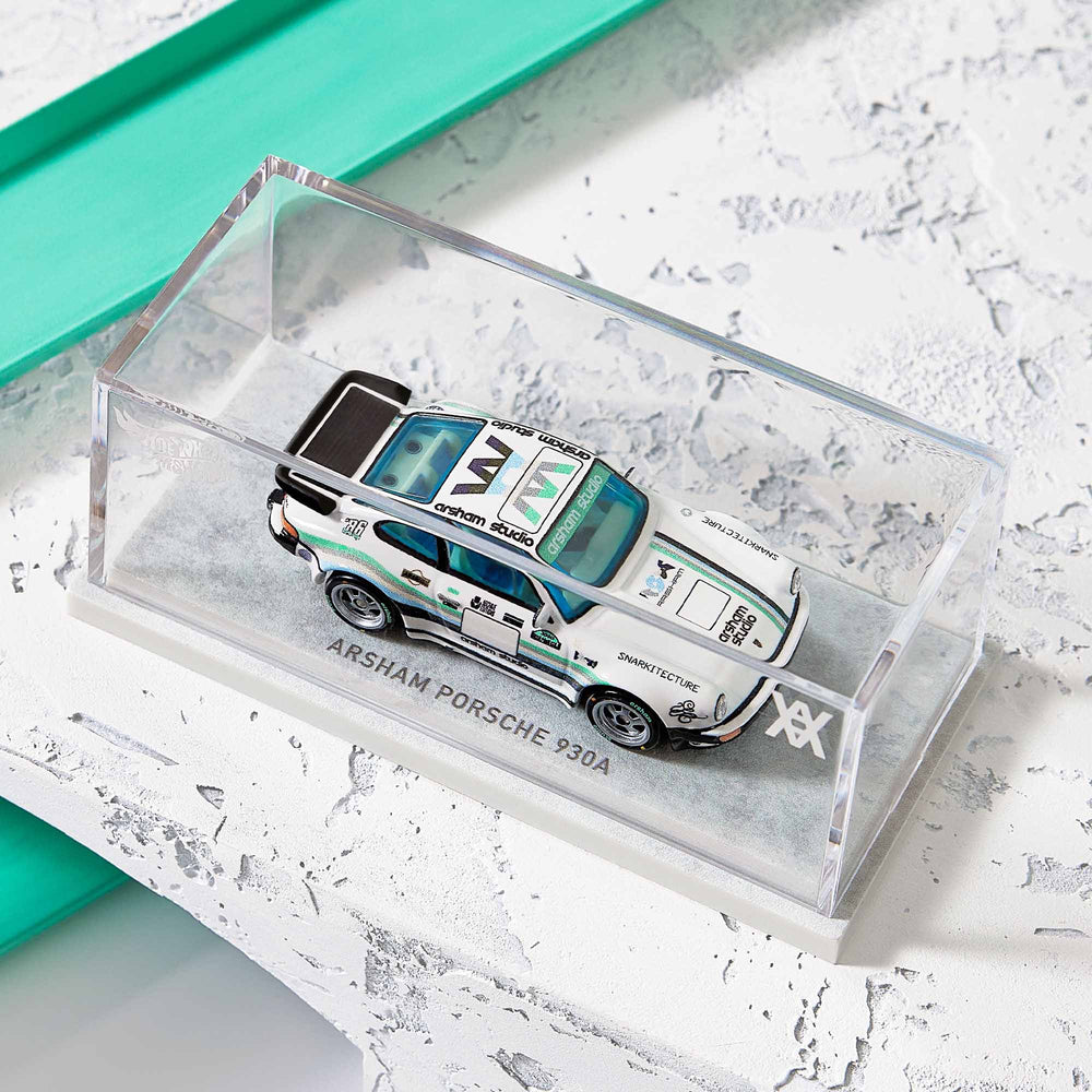 Hot Wheels x Daniel Arsham Car and Rally Case Set | Mattel Creations