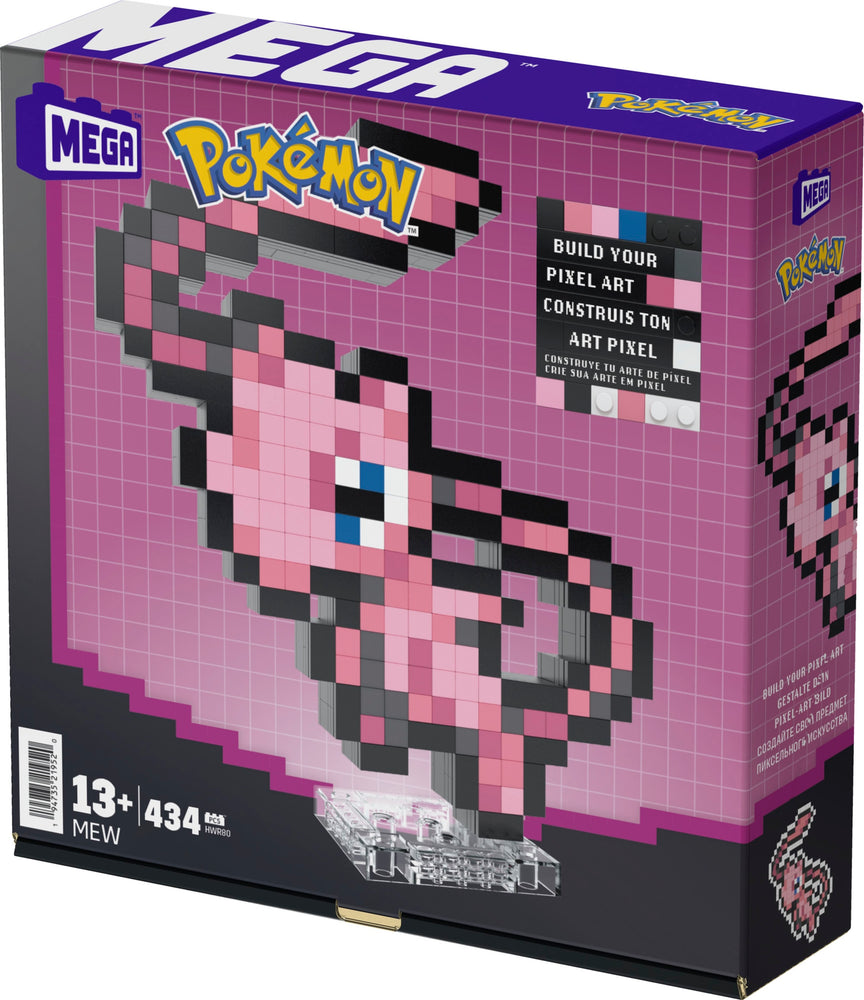 MEGA Pokémon Mew Building Set | Mattel Creations