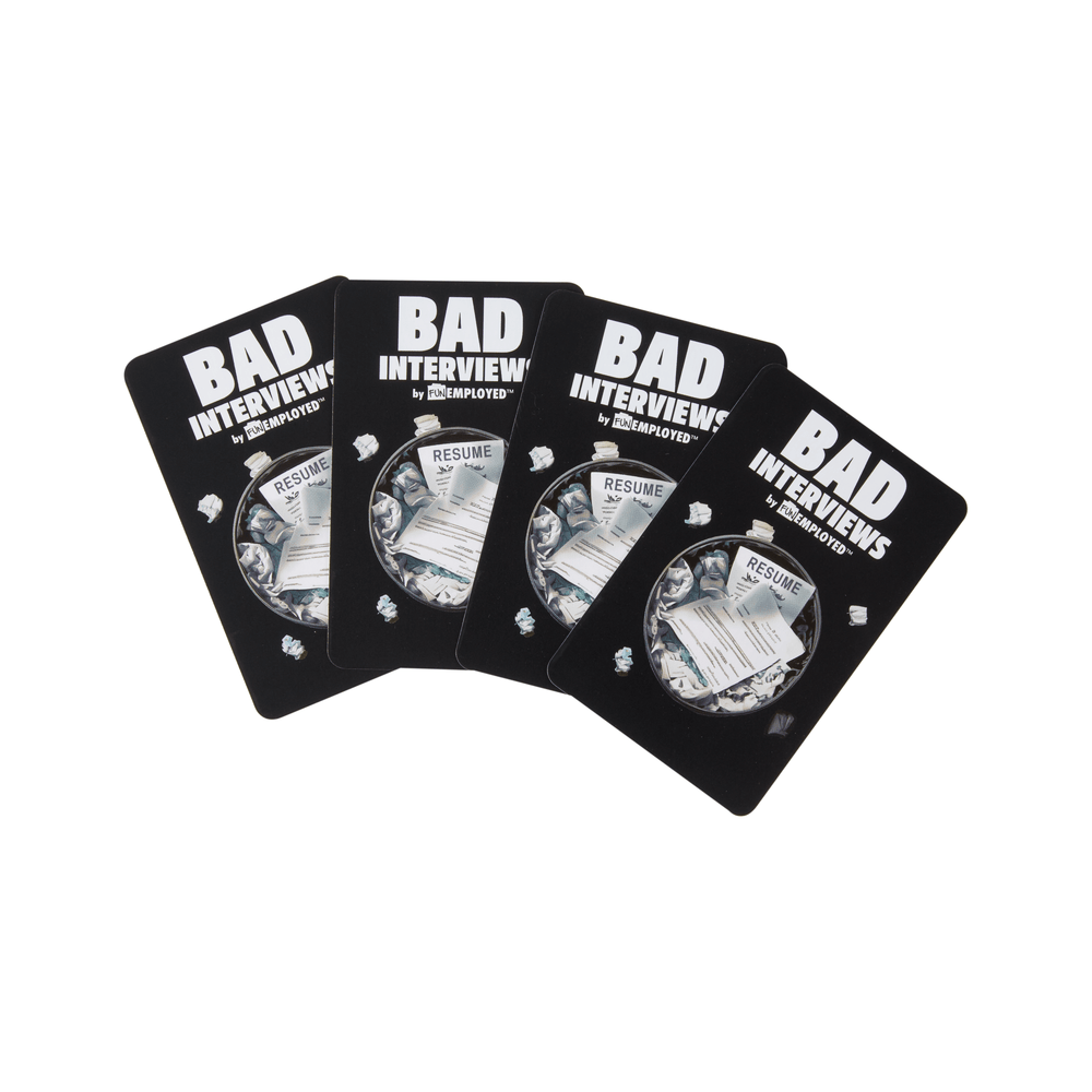 Bad Interviews by Funemployed Party Game | Mattel Creations