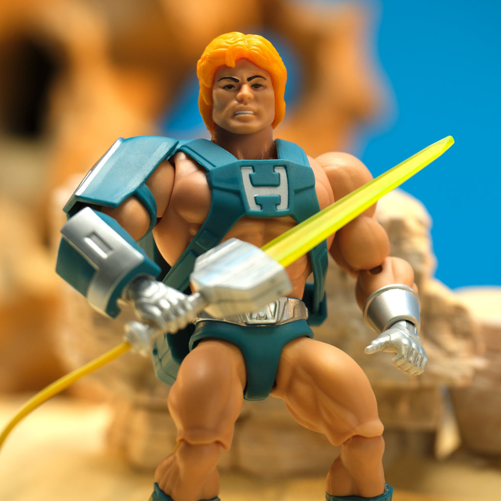 Masters of the Universe Origins Deluxe Laser Power He-Man | Mattel ...