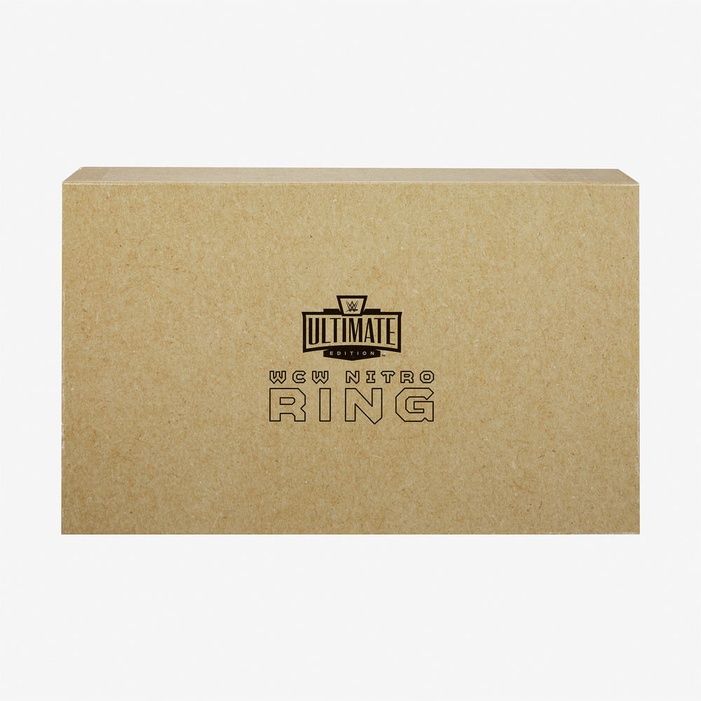 WWE Ultimate Edition WCW Monday Nitro Ring w/ Eric Bischoff | Mattel Creations