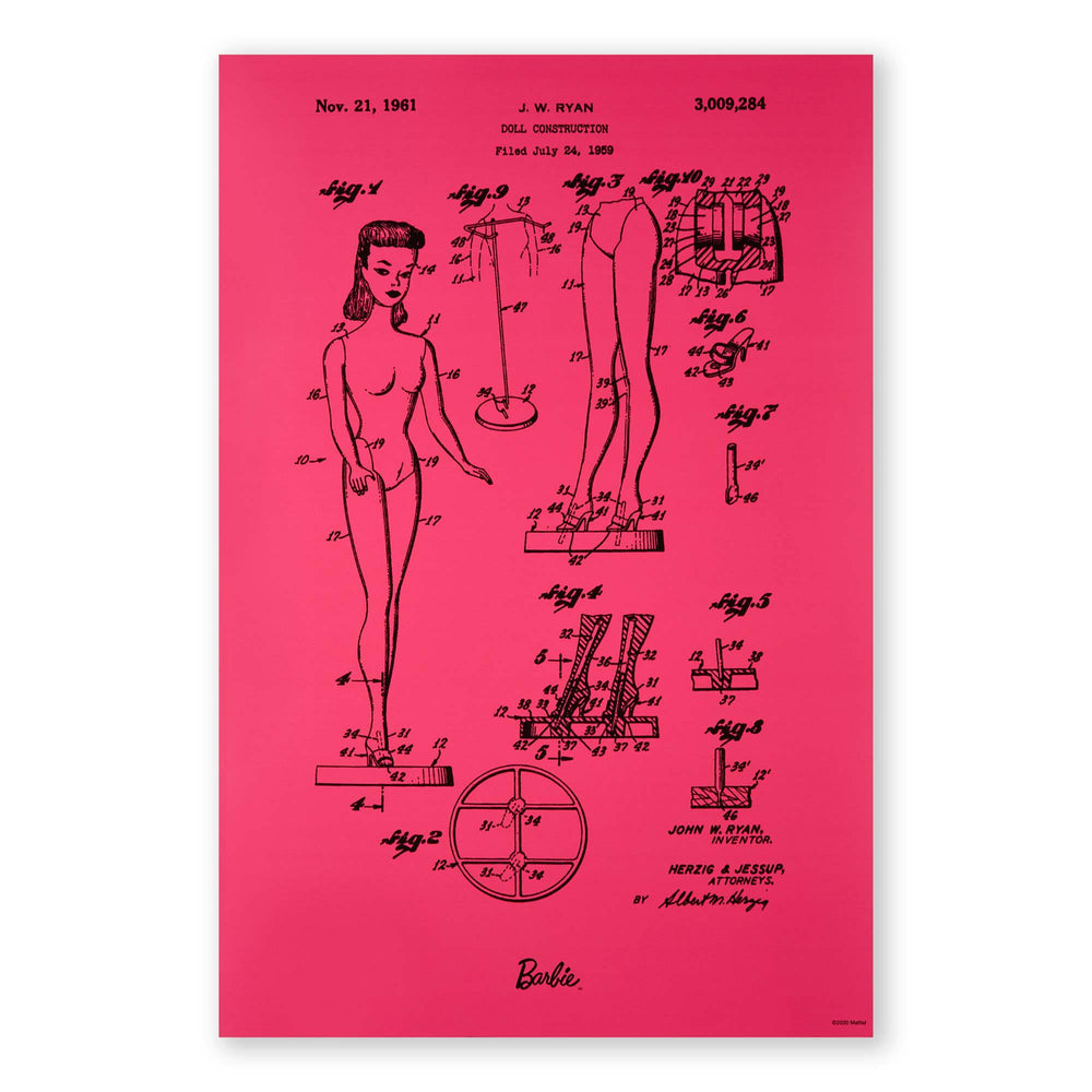 Art of Engineering Barbie Print – Mattel Creations