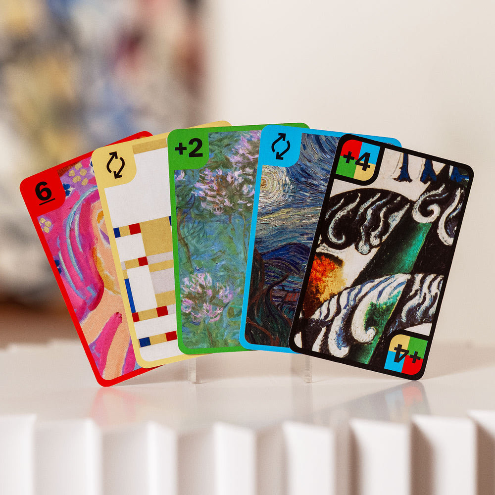 UNO Canvas x MoMA Card Deck | Mattel Creations