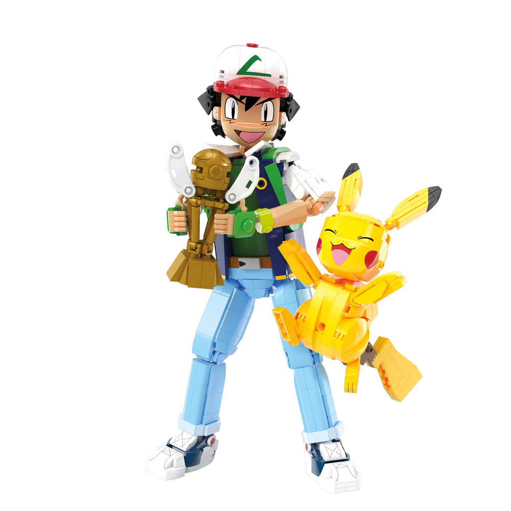 MEGA Ash & Pikachu: Path to Victory Set | Mattel Creations
