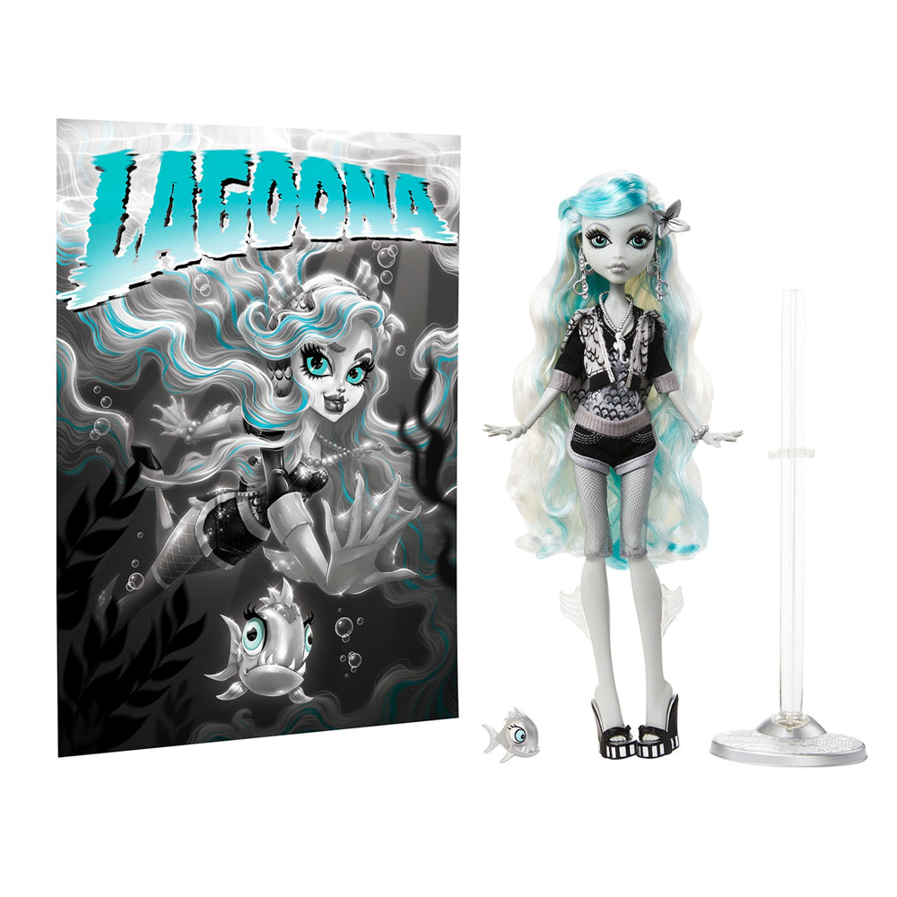 Monster High Reel Drama Lagoona Blue Doll – Mattel Creations