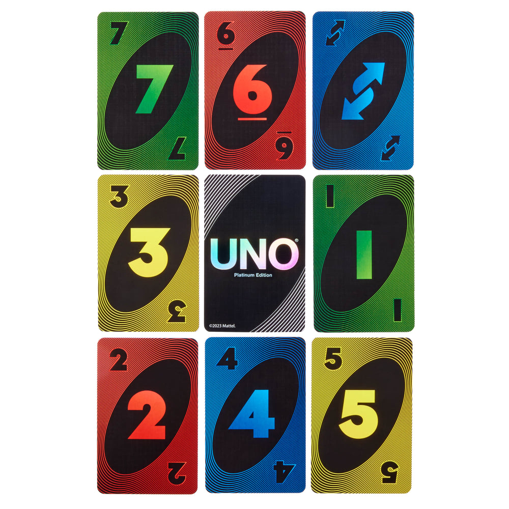 UNO Platinum Edition Card Game – Mattel Creations