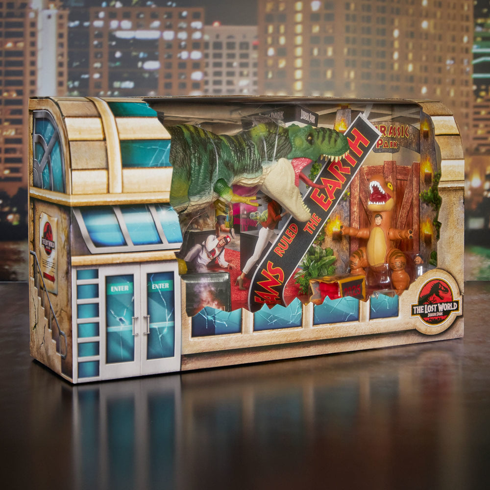 Jurassic World Tyrannosaurus Rex Convention Crasher | Mattel Creations