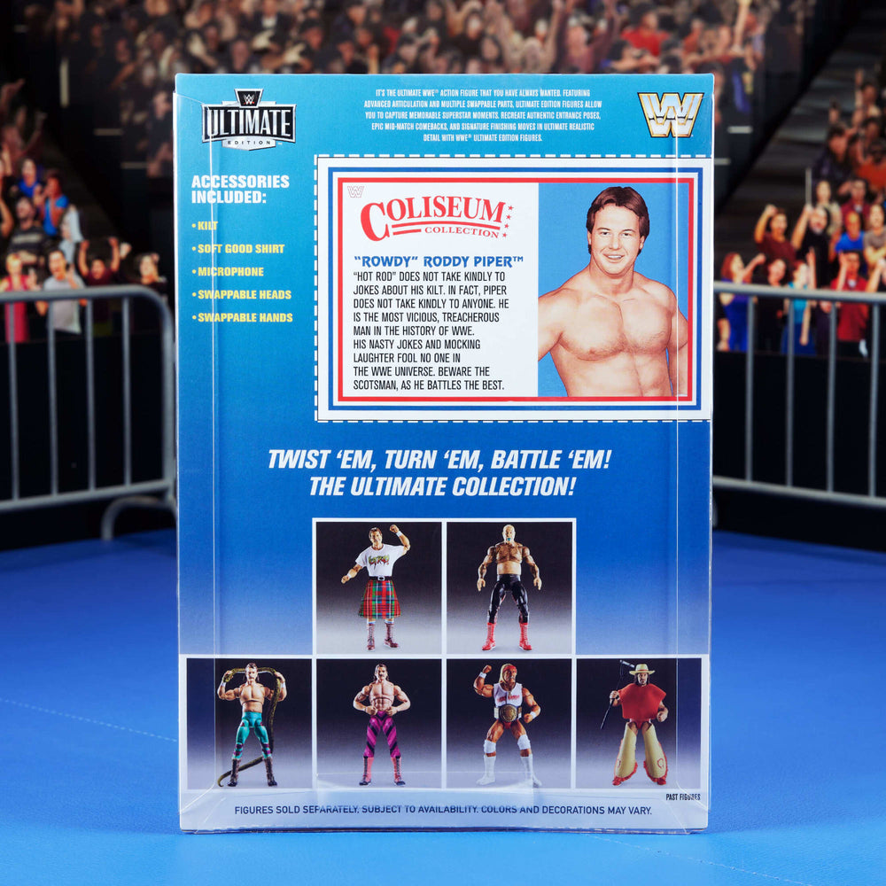 WWE Ultimate Edition Coliseum Collection "Rowdy" Roddy Piper & George ...