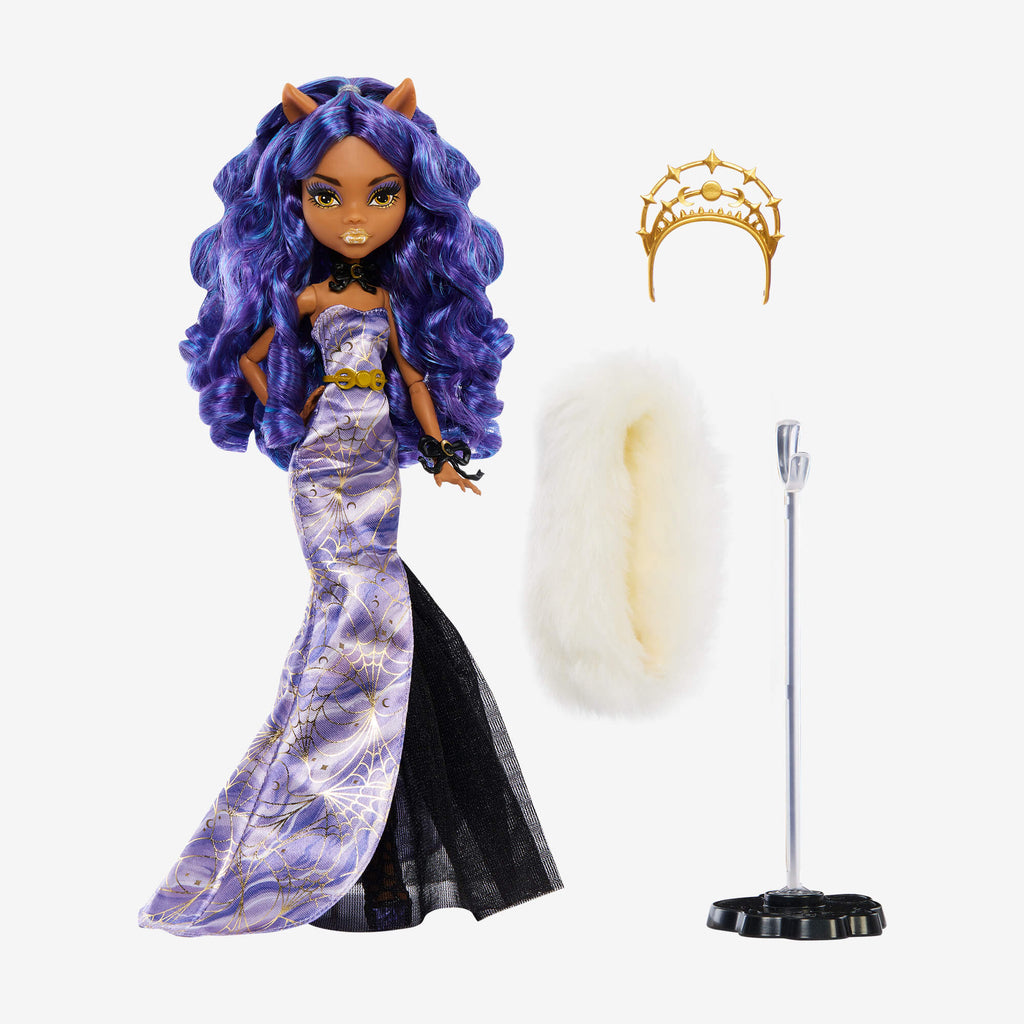 Monster High Howliday Clawdeen Wolf Doll Winter Edition | Mattel Creations
