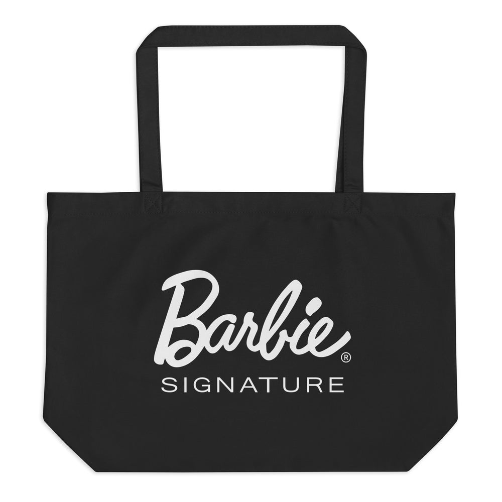 Barbie Signature Logo Black Tote Bag – Mattel Creations