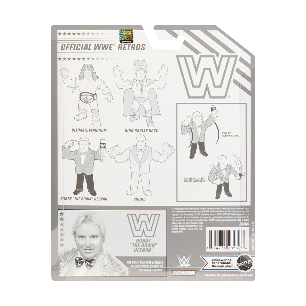WWE Official Retro 4-Pack Action Figures | Mattel Creations