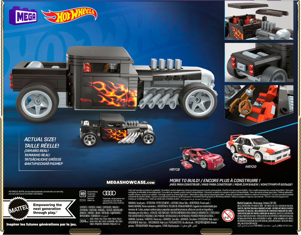 MEGA Showcase Hot Wheels Bone Shaker Building Set | Mattel Creations