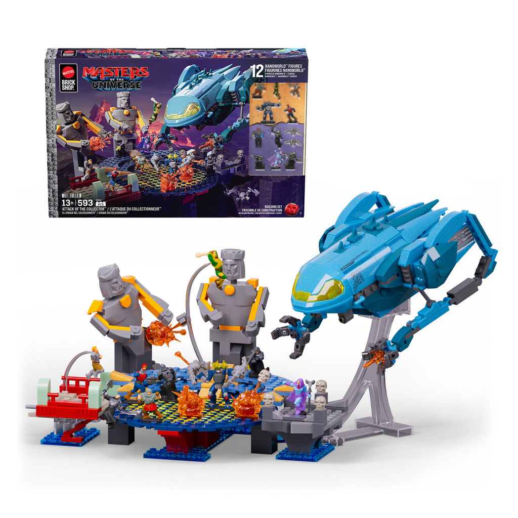 Mattel Brick Shop Masters of the Universe Attack of the Collector ...
