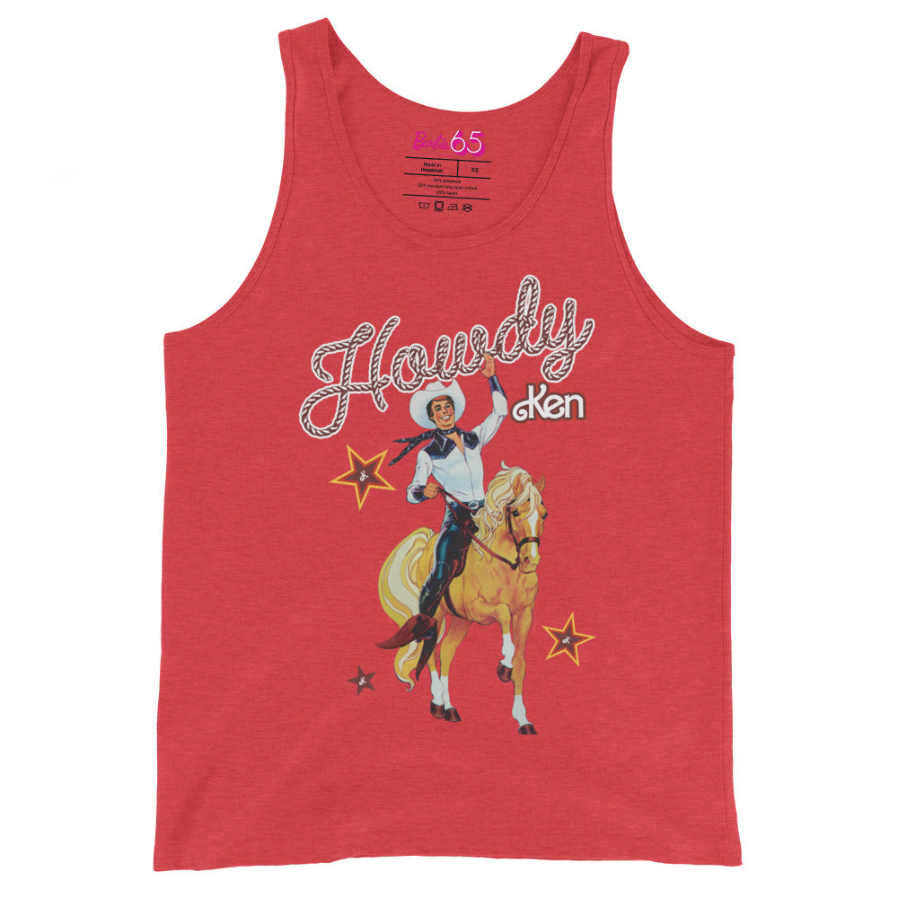 Barbie 1980's Howdy Ken Red Tank Top – Mattel Creations