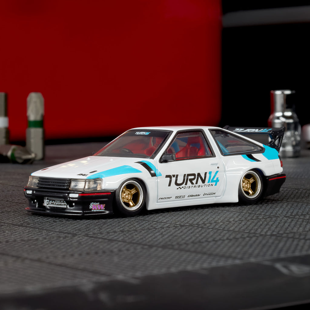 Hot Wheels Elite 64 Toyota Corolla Levin (AE86) Custom | Mattel Creations