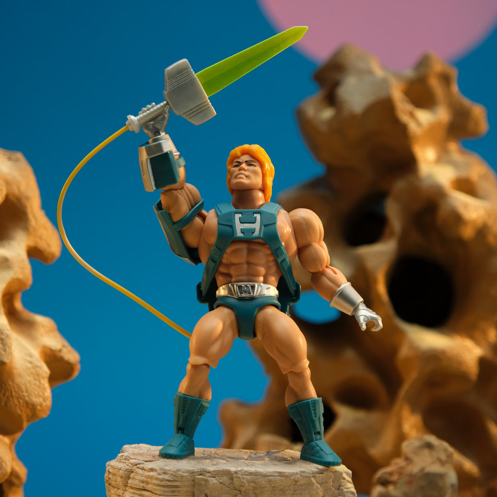 Masters of the Universe Origins Deluxe Laser Power He-Man | Mattel ...
