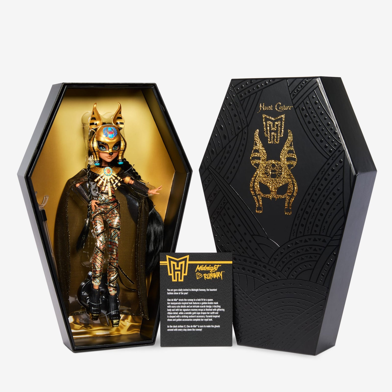 Monster High Haunt Couture Midnight Runway Cleo De Nile Doll – Mattel Creations