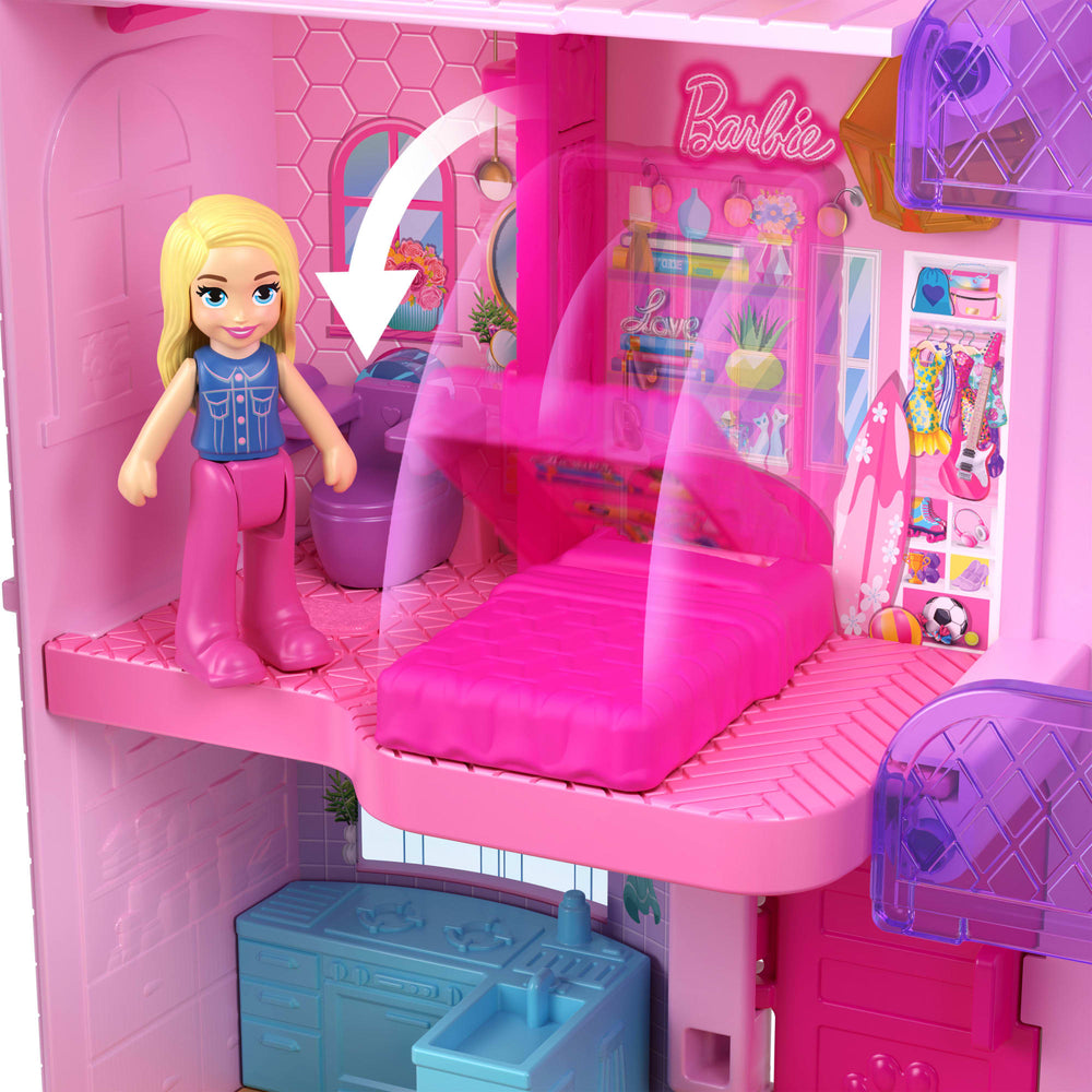 Polly Pocket Barbie Dreamhouse Compact | Mattel Creations