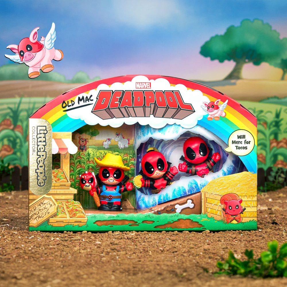 Little People Collector Deadpool Set | Mattel Creations