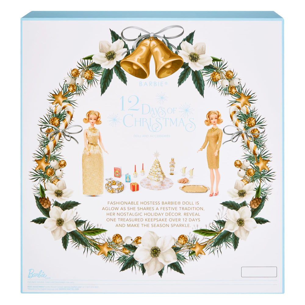 12 Days of Christmas 2024 Barbie Doll and Accessories | Mattel Creations