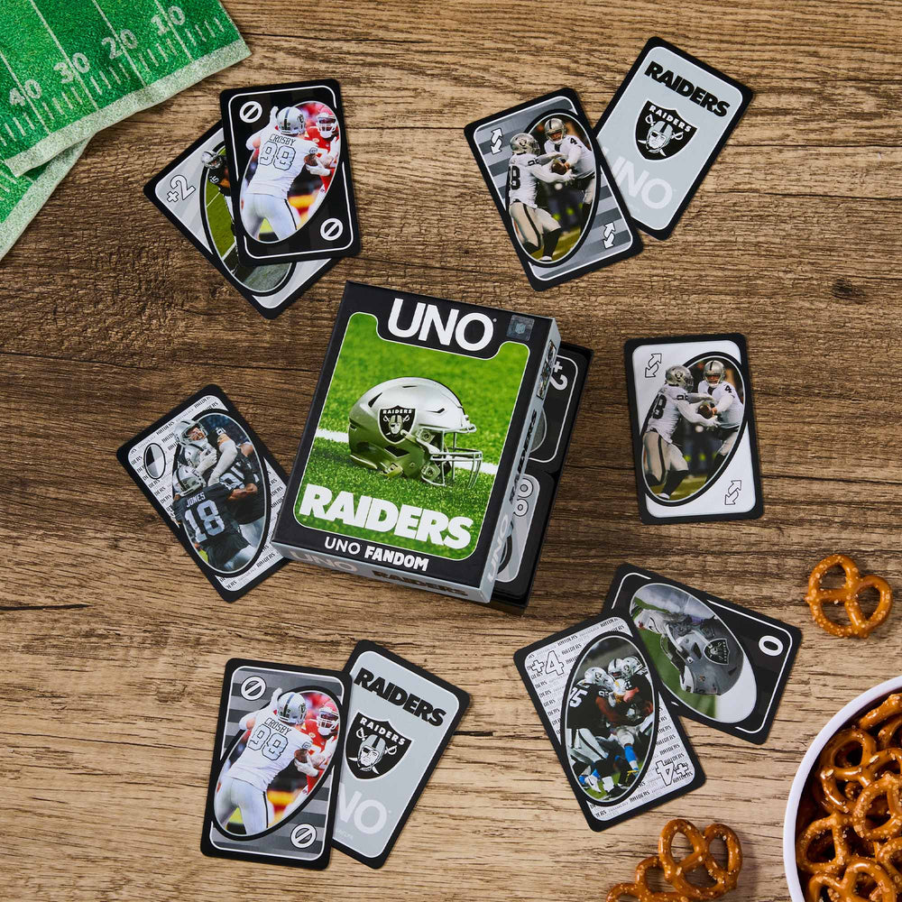 UNO Fandom NFL Las Vegas Raiders Game Deck | Mattel Creations