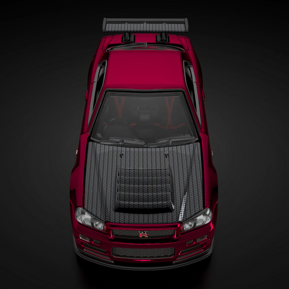 RLC Exclusive sELECTIONs Nissan Skyline GT-R (BNR34) – Mattel Creations