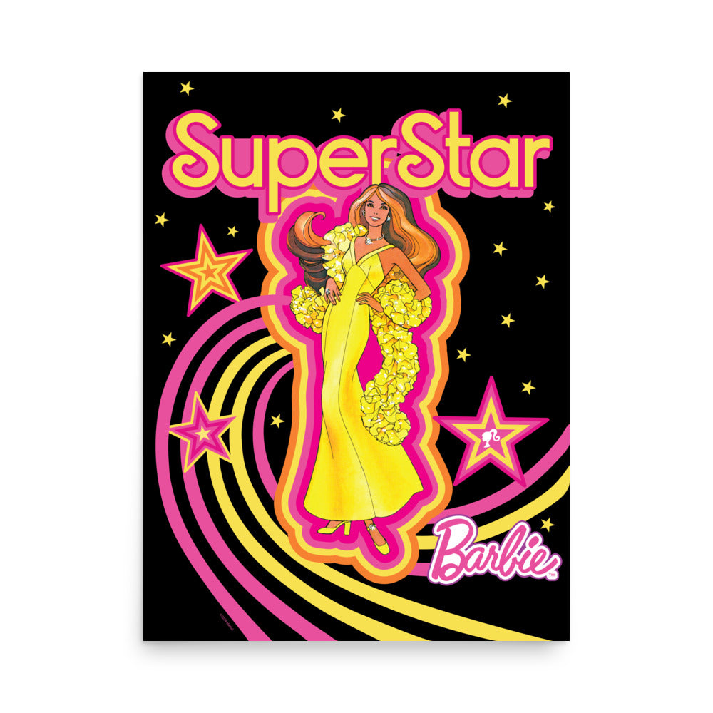 Barbie 1970's Superstar Poster – Mattel Creations
