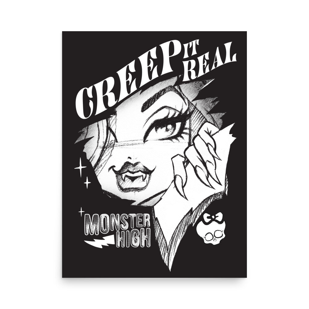 Monster High Creep it Real Poster – Mattel Creations