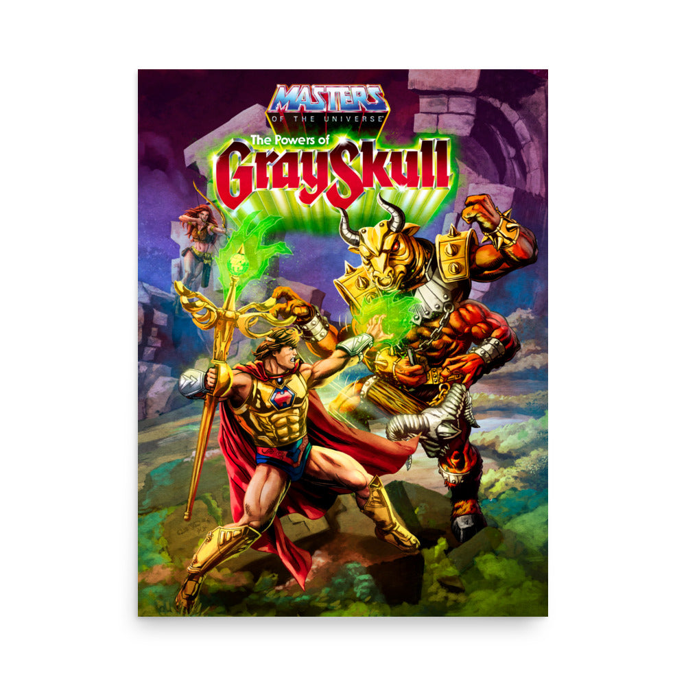 Masters of the Universe He-Ro Multi Poster – Mattel Creations