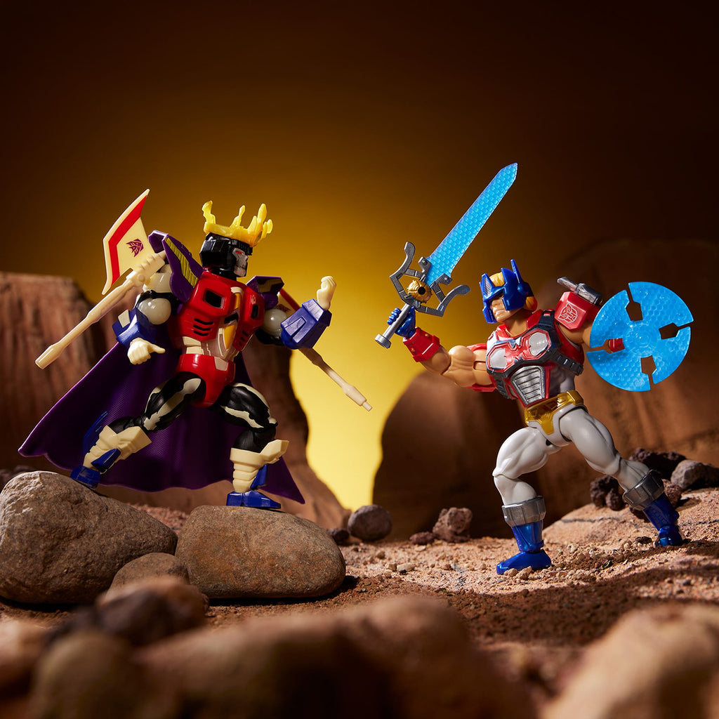 Masters of the Universe x Transformers Optimus Prime Armor He-Man ...