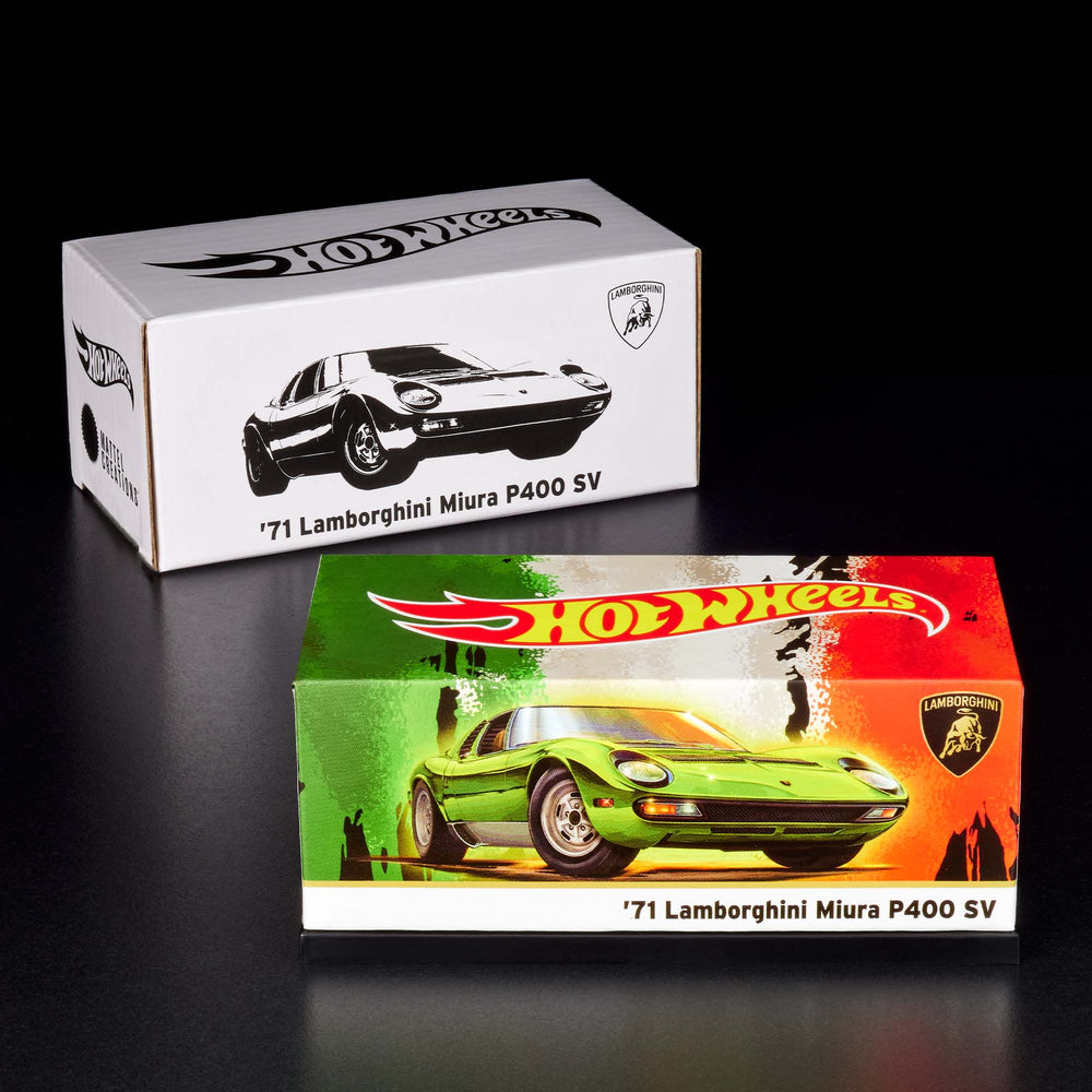 RLC Exclusive '71 Lamborghini Miura P400 SV | Mattel Creations